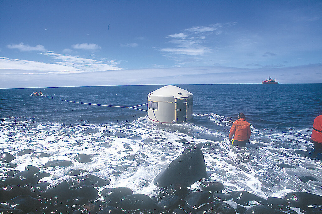 Safe and waterproof on Heard Island — Australian Antarctic Program
