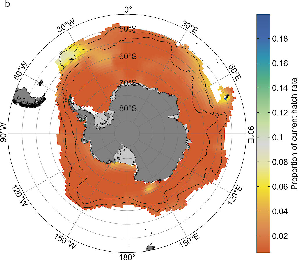 Risk maps chart krill’s demise — Australian Antarctic Program