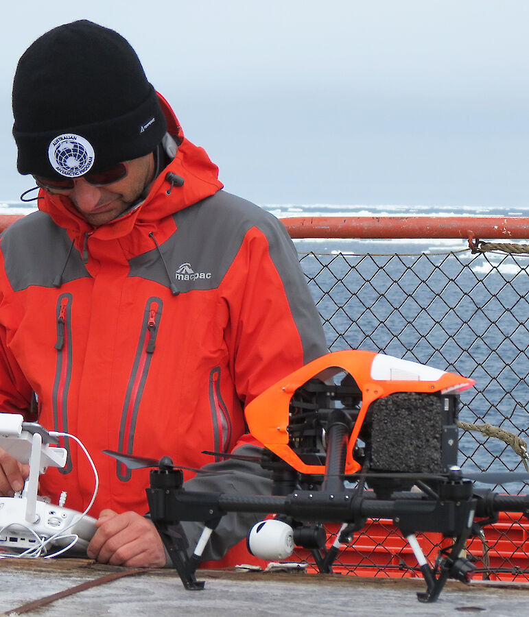 Aurora Australis uses drone technology to navigate sea ice – Australian ...