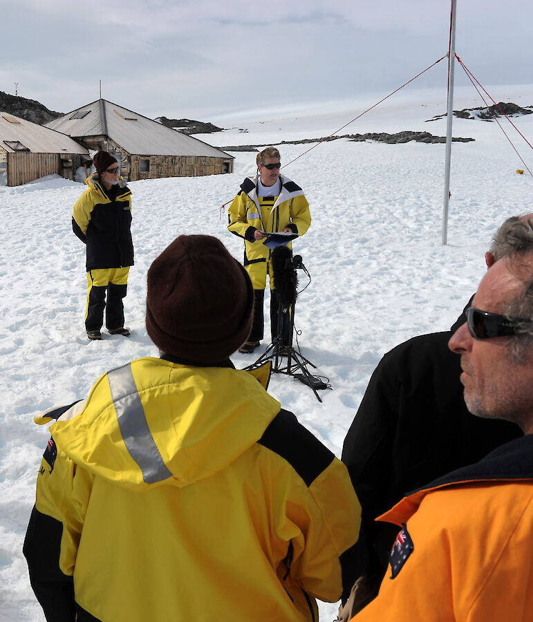 Antarctic centenary celebrated at Mawson’s home of the blizzard ...