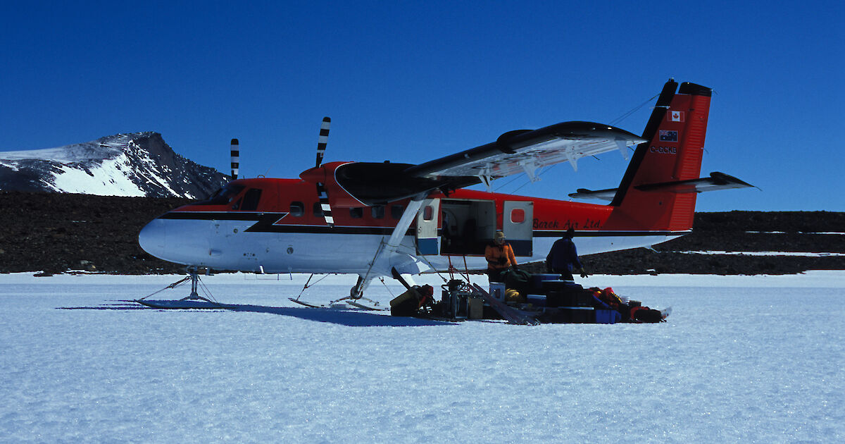 New plane for Antarctic recovery mission – Australian Antarctic Program ...