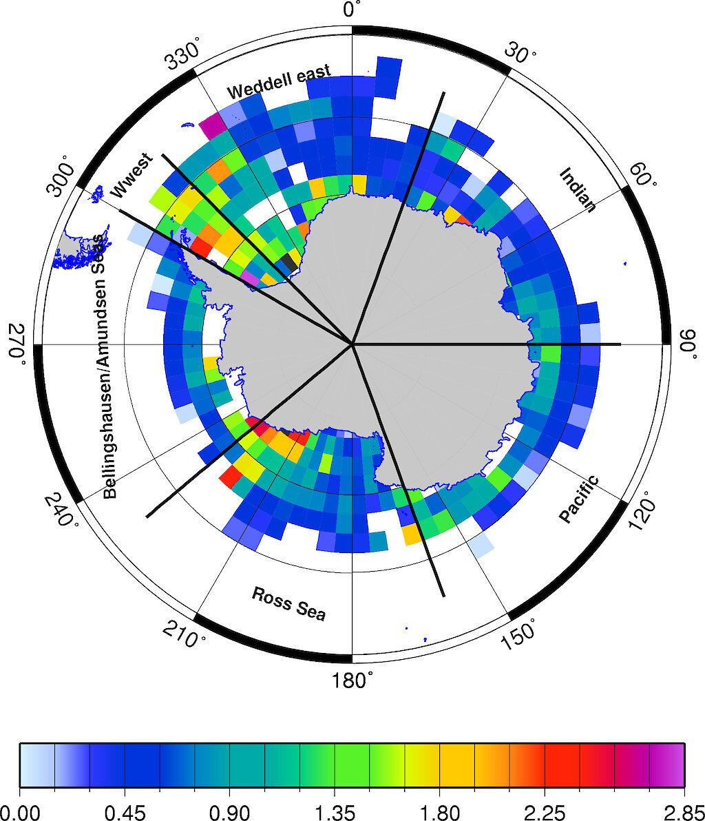First Antarctic circumpolar map of sea ice thickness — Australian ...