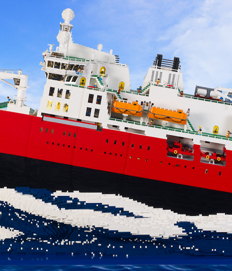 LEGO model of new icebreaker to tour Australia – Australian Antarctic ...