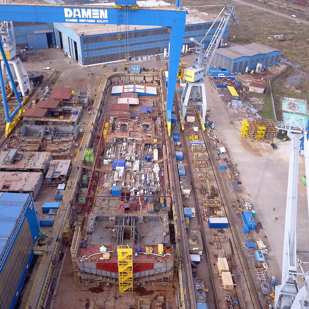 New icebreaker looking ship shape — Australian Antarctic Program (News ...