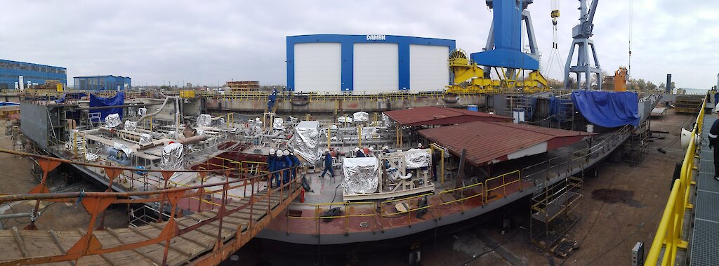 New icebreaker looking ship shape — Australian Antarctic Program (News ...