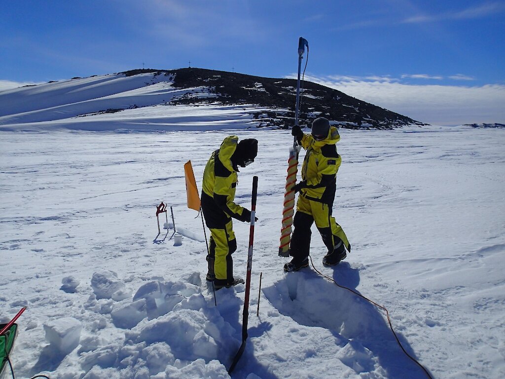 Blog 6 — First ice measurements — Australian Antarctic Program