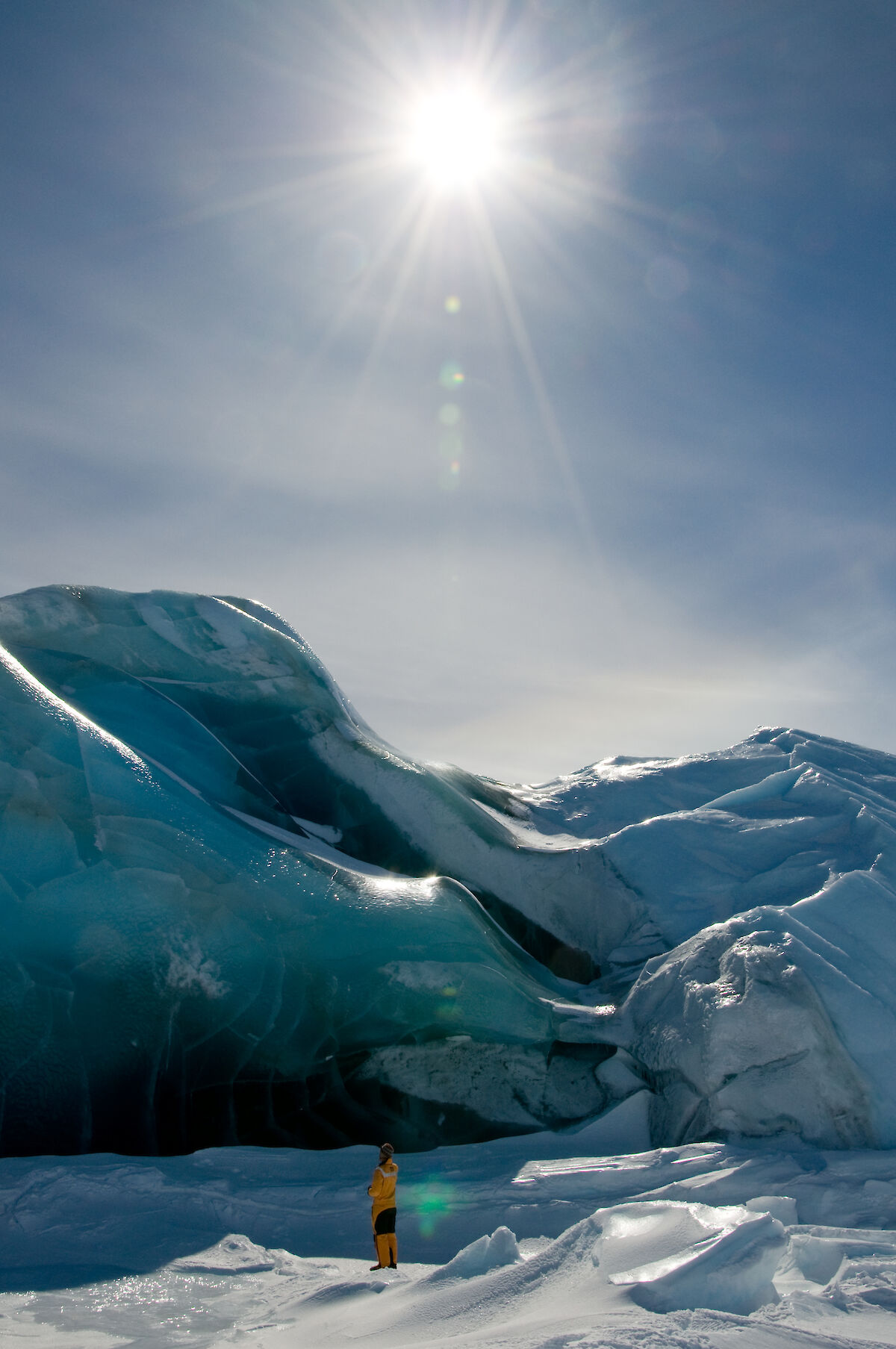 Coloured icebergs – Australian Antarctic Program