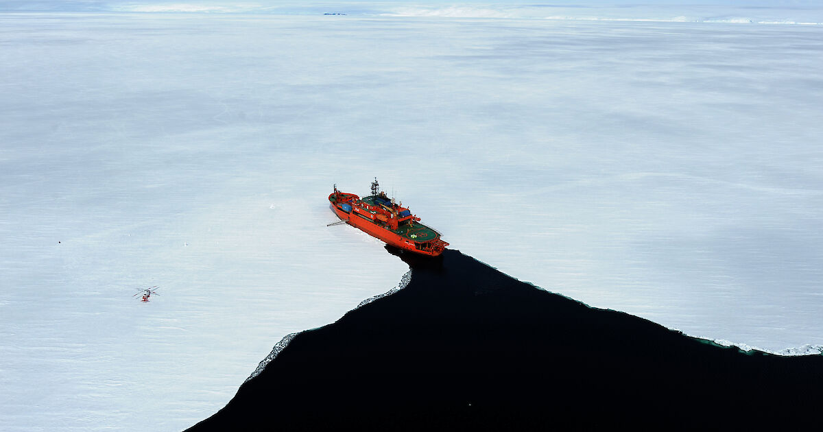 Fast ice – Australian Antarctic Program