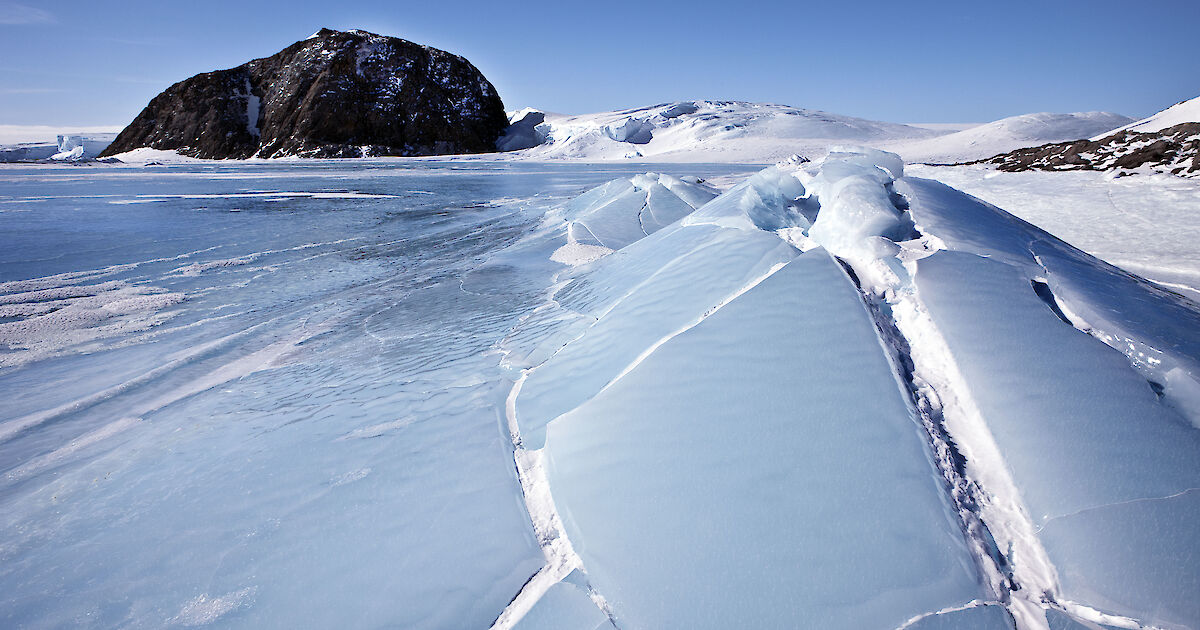 Types of fast ice – Australian Antarctic Program