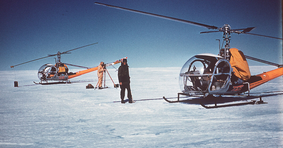 History of Helicopters in the Antarctic program – Australian Antarctic ...