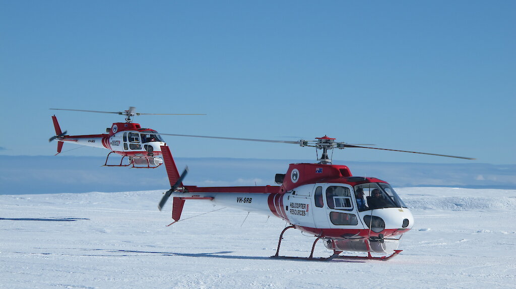 Helicopters — Australian Antarctic Program