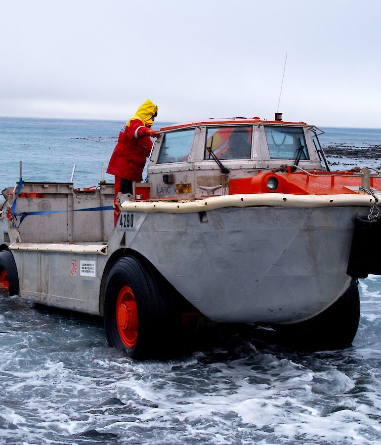 Lighter, Amphibious, Resupply, Cargo (LARC) – Australian Antarctic Program