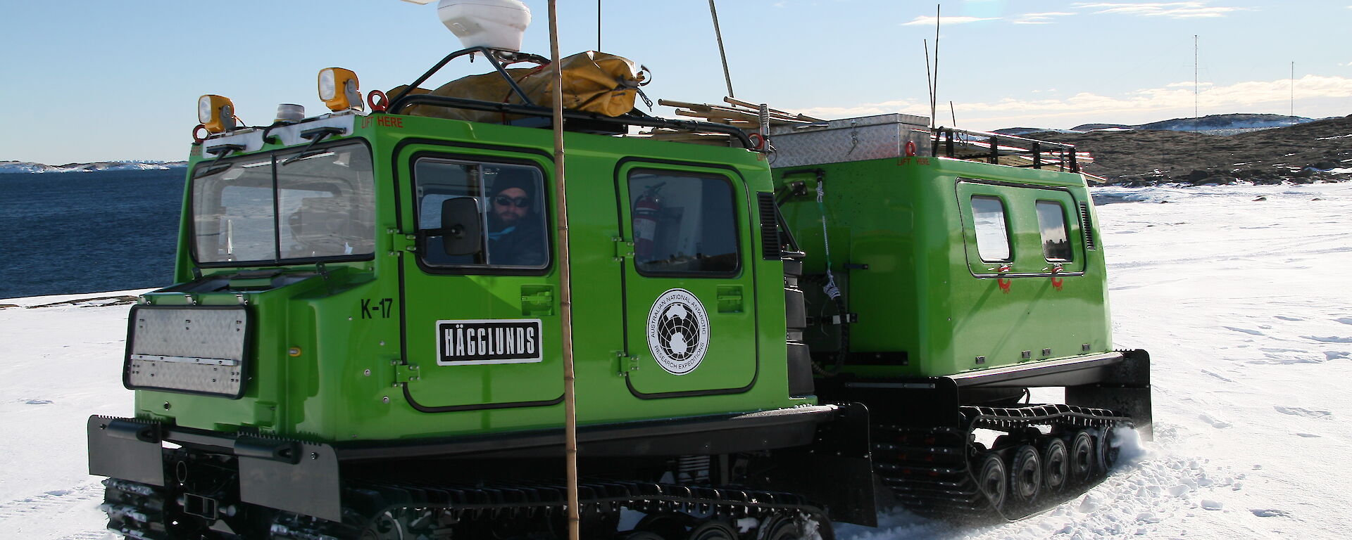 Hägglunds tracked vehicles – Australian Antarctic Program