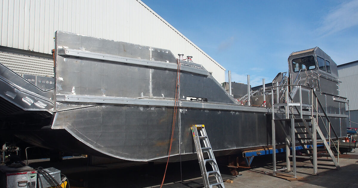 New watercraft construction barging ahead – Australian Antarctic ...