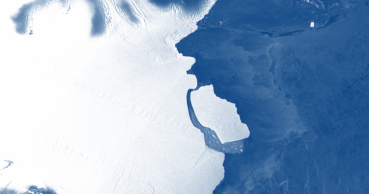 Gigantic iceberg breaks off East Antarctica – Australian Antarctic ...