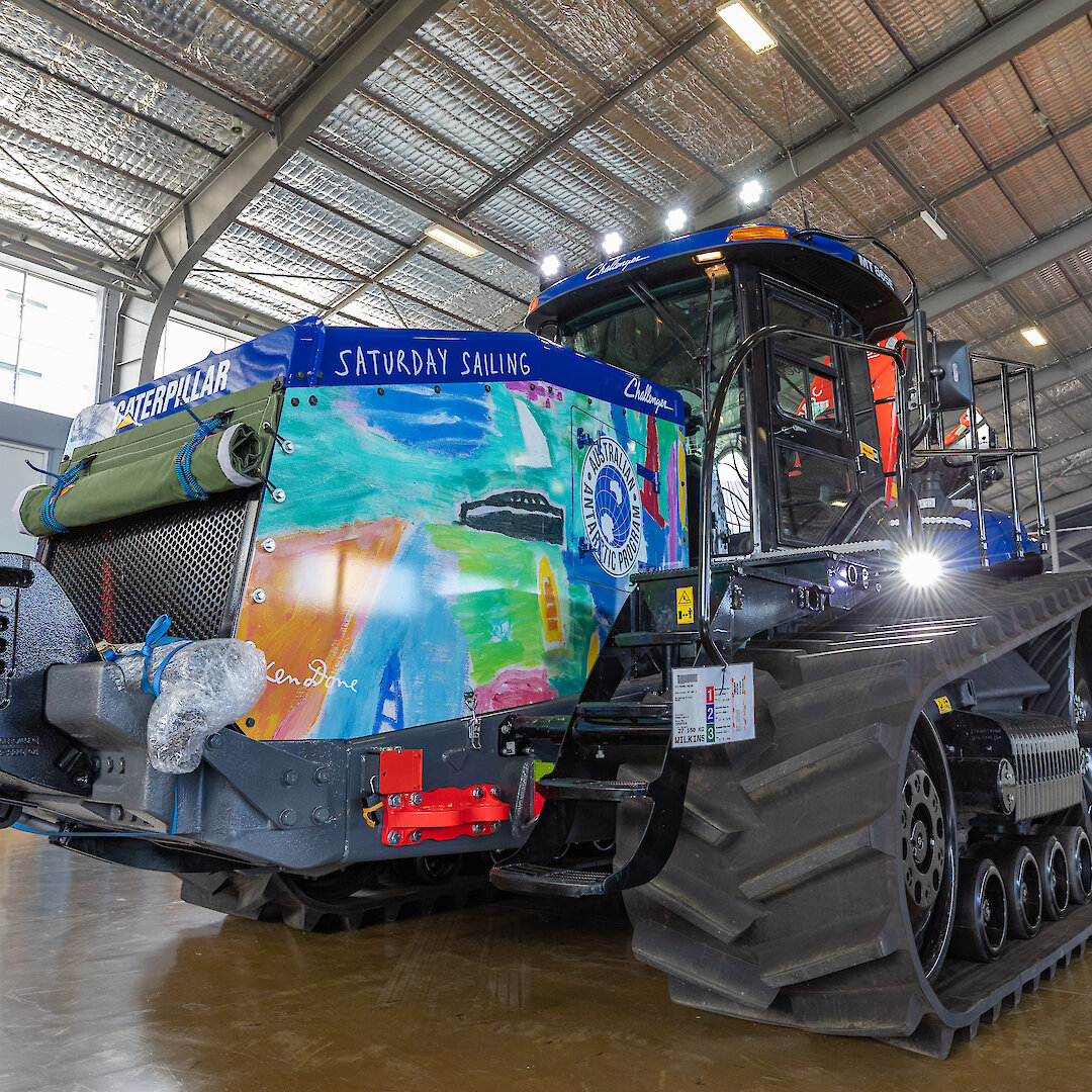 Australia’s artistic Antarctic tractors head south — Australian ...