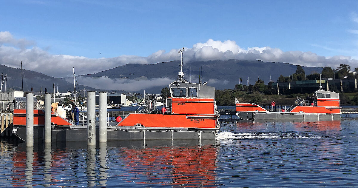 Antarctic barges baptised – Magazine Issue 37: December 2019 ...