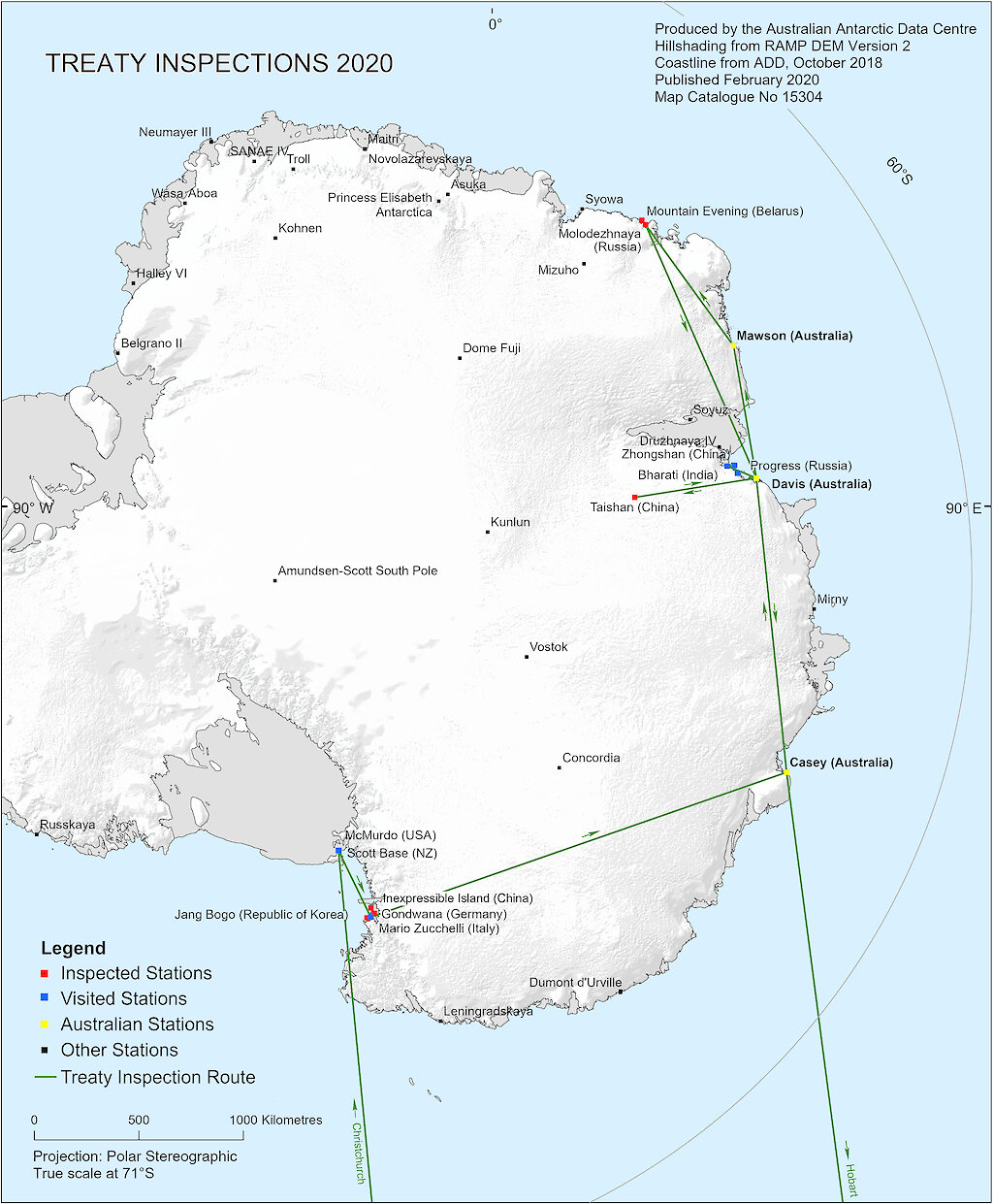 Australia conducts Antarctic Treaty inspections — Australian Antarctic ...