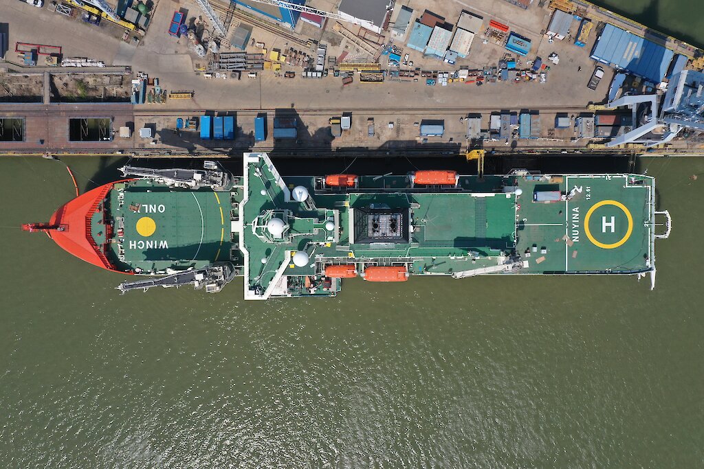 Icebreaker’s propeller turns for the first time — Australian Antarctic ...