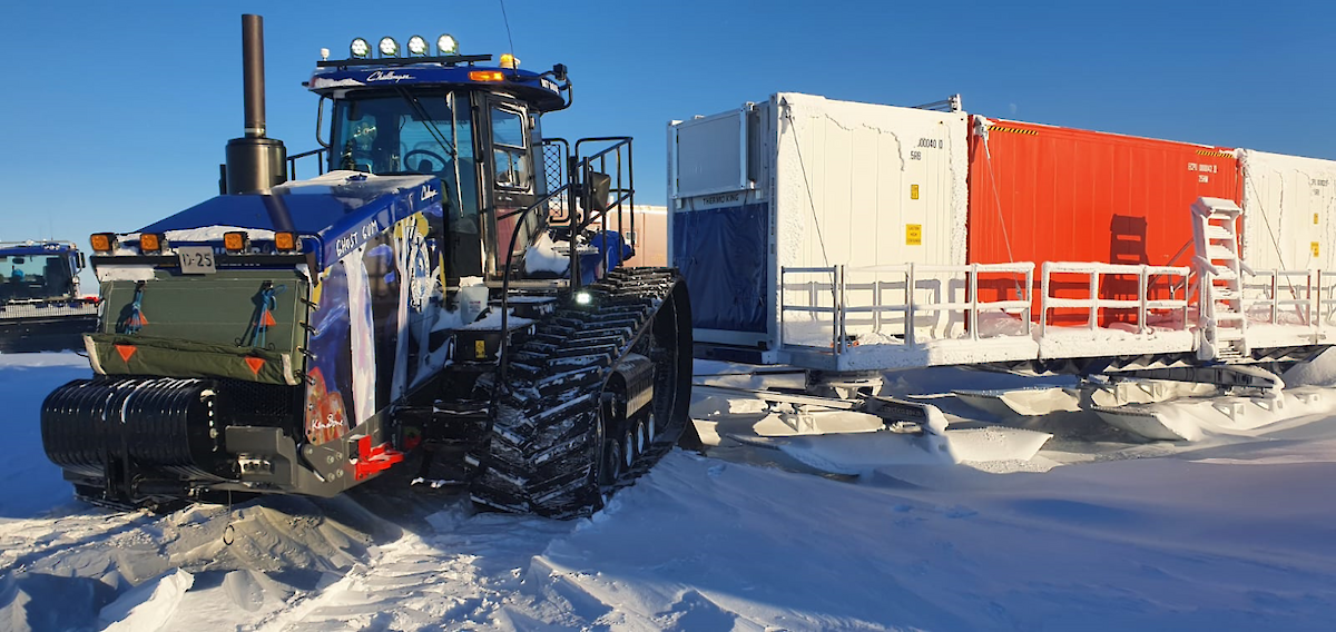 Traverse tractors – Australian Antarctic Program