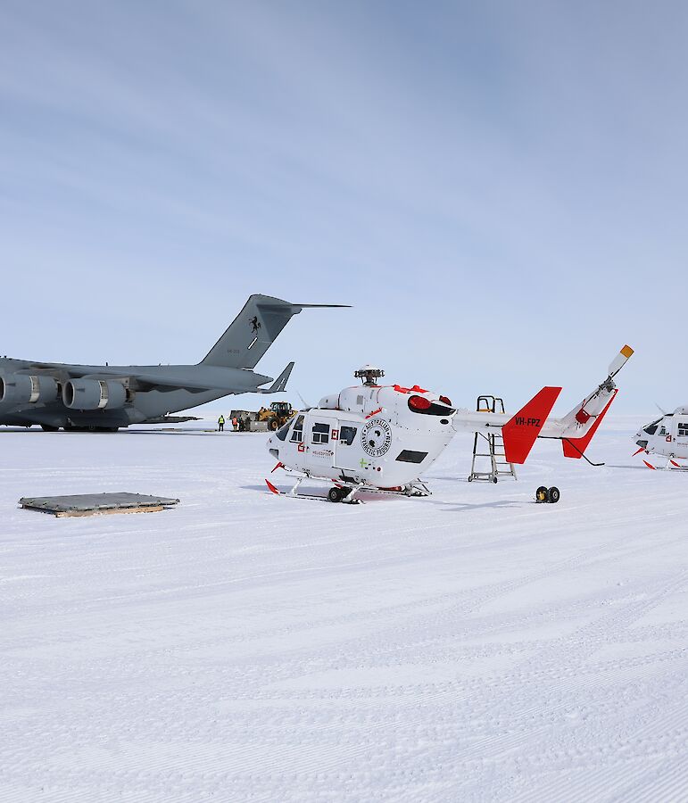 Air Force delivers helicopters for remote science campaign – Australian ...