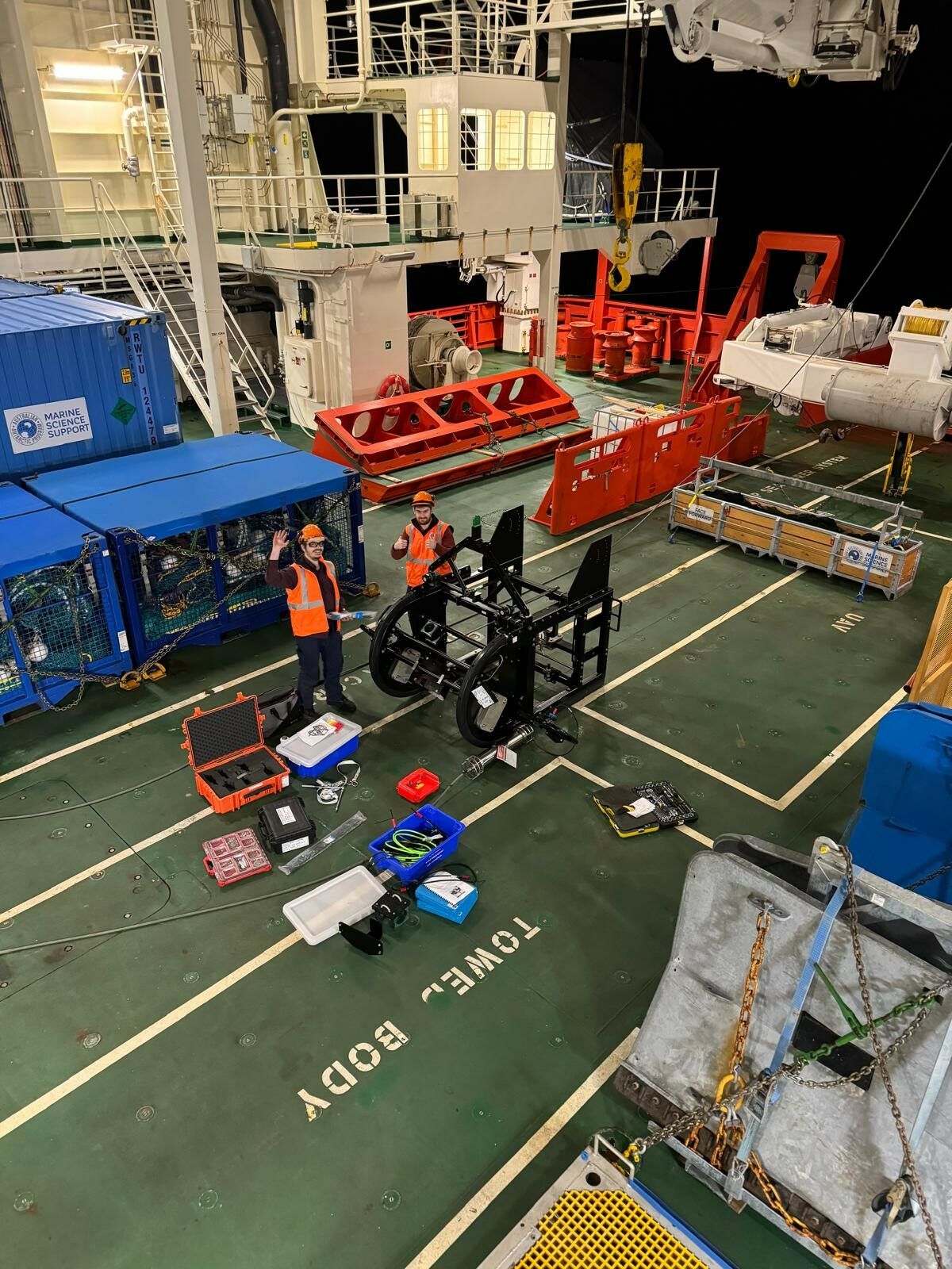 Ship’s systems ready for science – Australian Antarctic Program (News 2024)